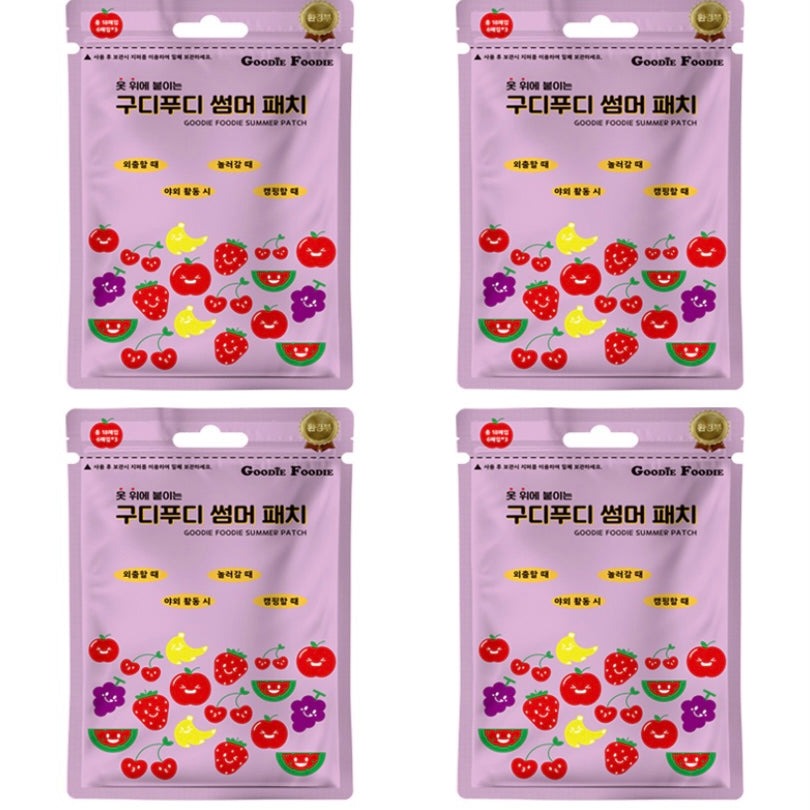 Goody Foodie Summer Patch Mosquito Band 18p 4 set – KOODSHOT